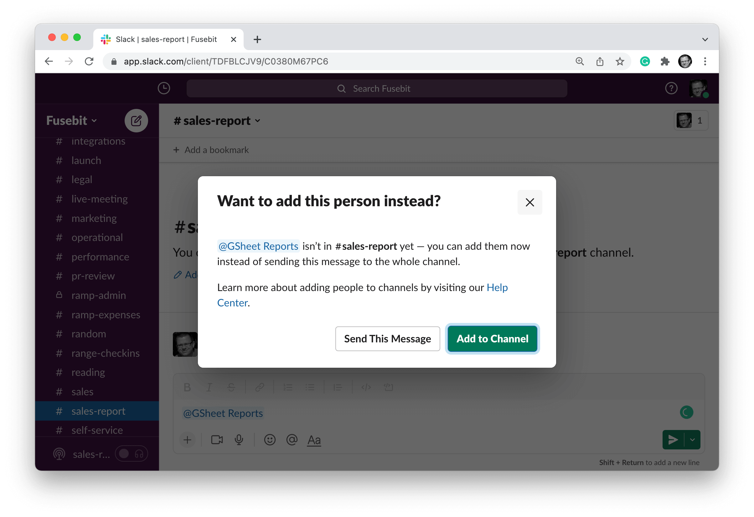 Upload Google Spreadsheet Chart To Slack